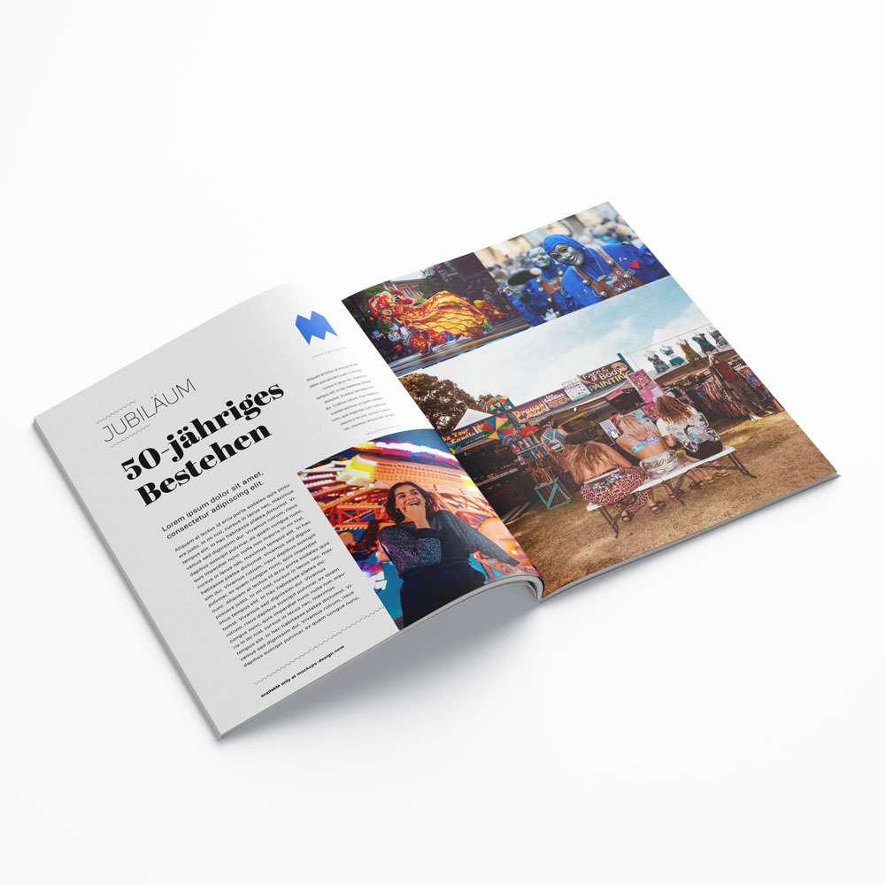 Hochwertige Festzeitung drucken lassen bei MaXxPrint | MaXxPrint