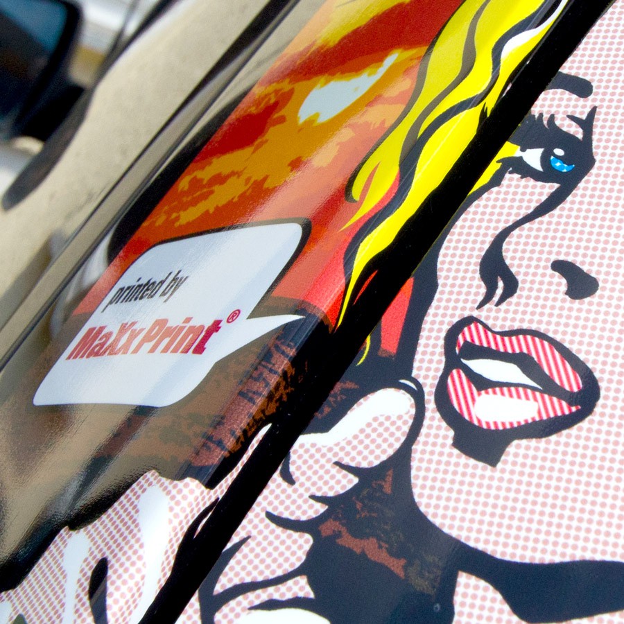 Folien & Aufkleber drucken in freien Formaten | MaXxPrint